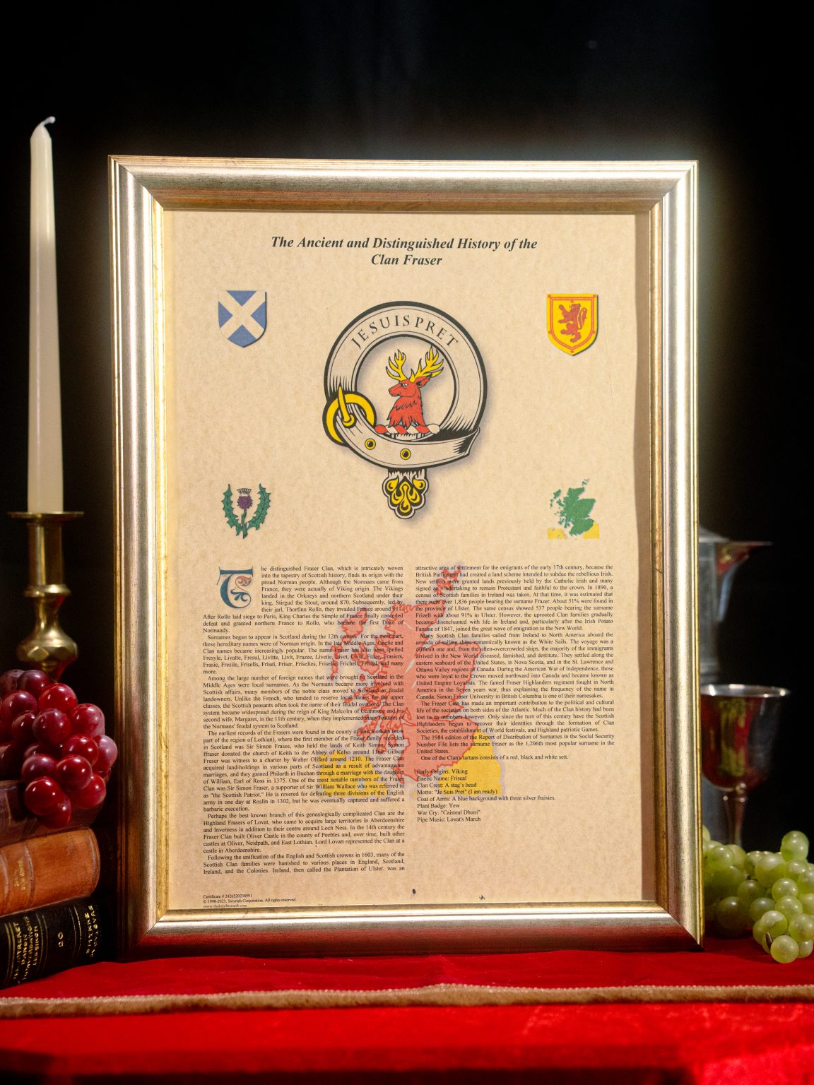Clan History Print – Ancestral Name